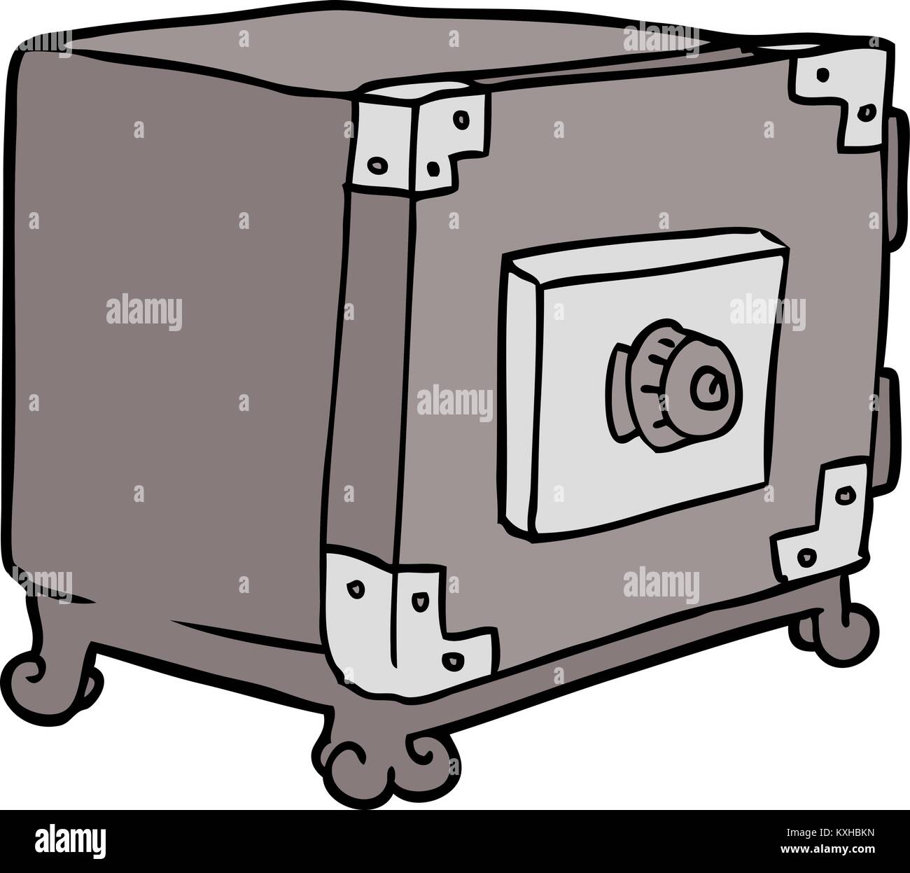 cartoon traditional safe Stock Vector Image & Art - Alamy