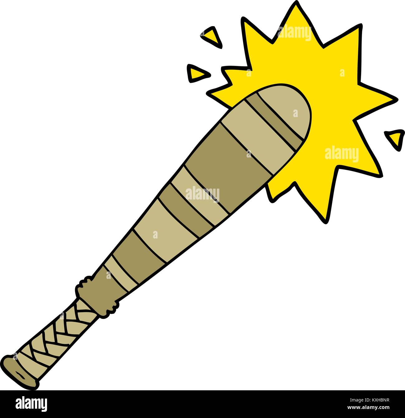 cartoon baseball bat hitting Stock Vector Image & Art - Alamy