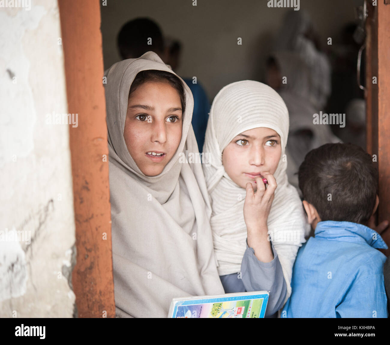 HUNZA,PAKISTAN-APRIL 15: An unidentified Children in village of Hunza ...