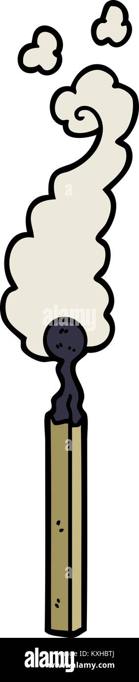 cartoon burnt match Stock Vector Image & Art - Alamy