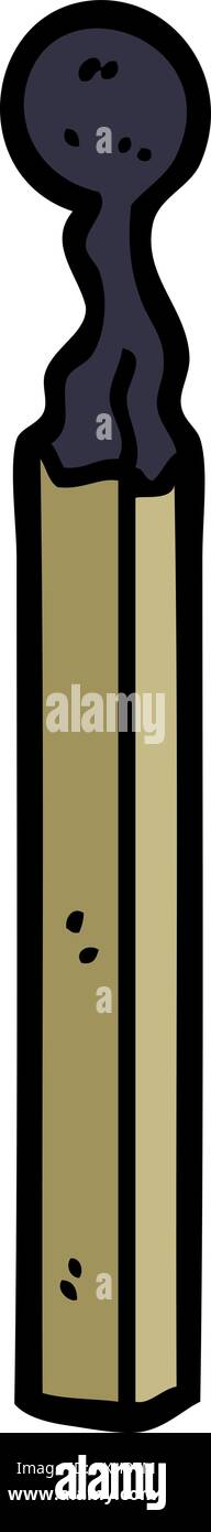cartoon burnt match Stock Vector Image & Art - Alamy