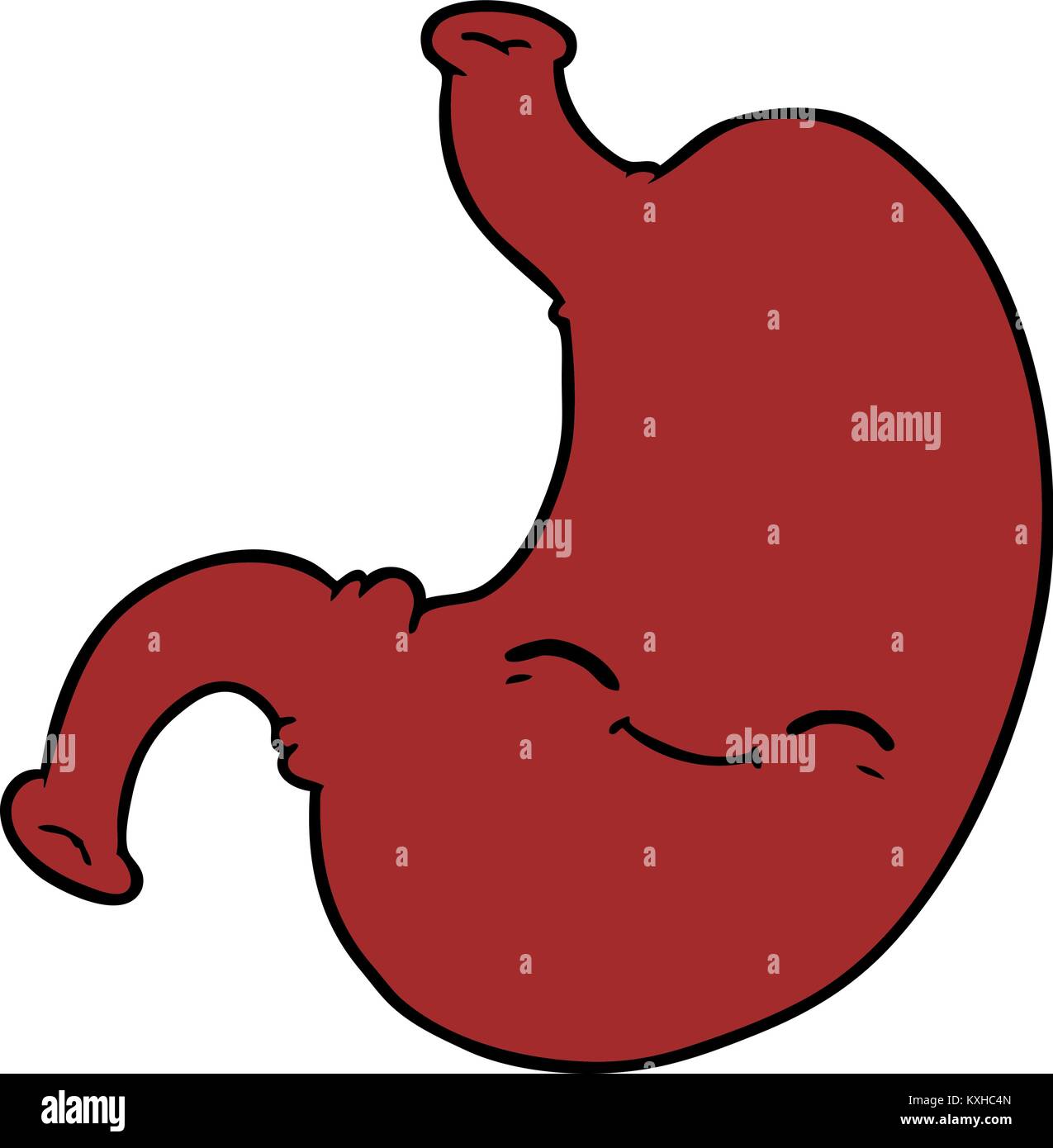 Stomach Cartoon High Resolution Stock Photography and Images - Alamy