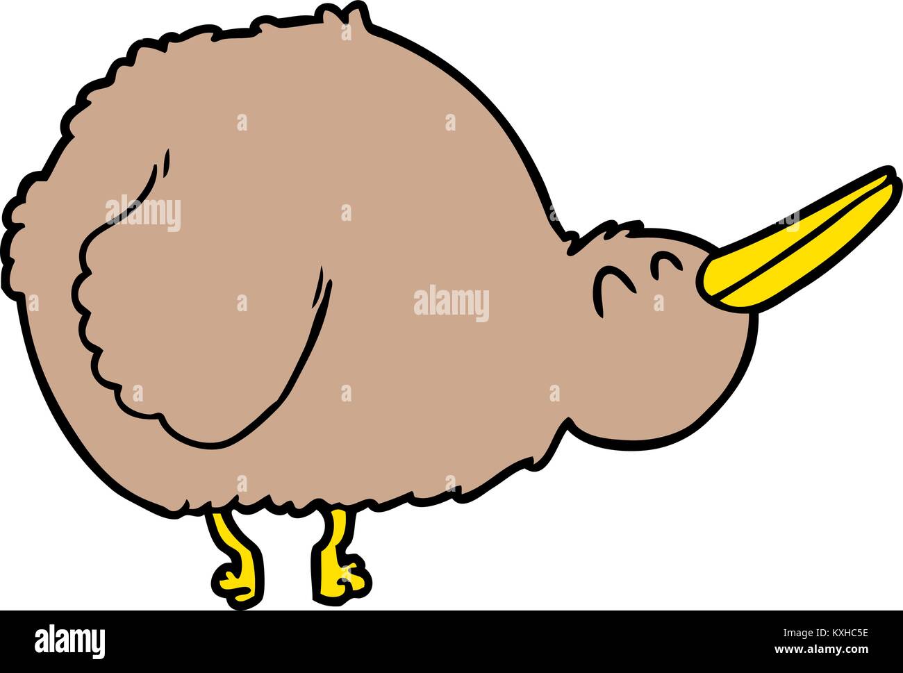 cartoon kiwi bird Stock Vector Image & Art - Alamy