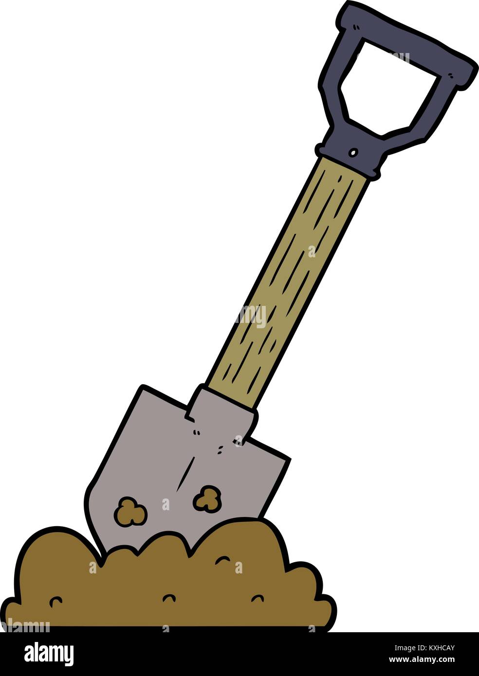 Cartoon Shovel High Resolution Stock Photography and Images - Alamy