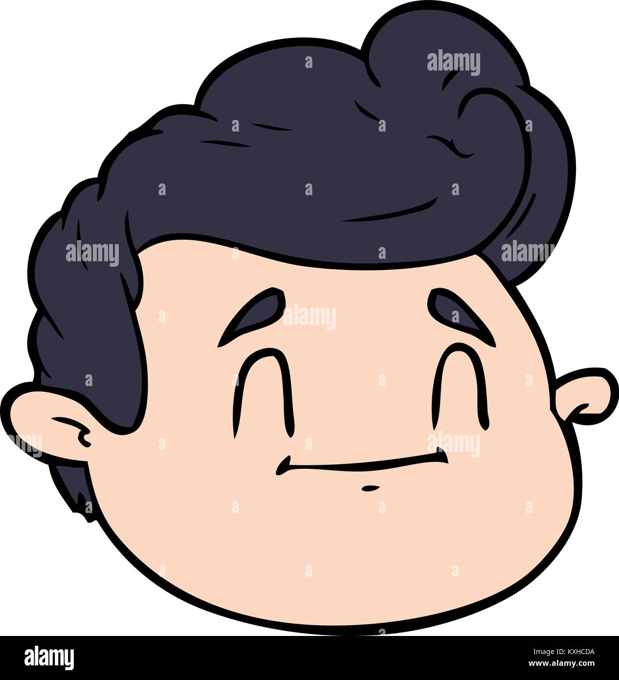 cartoon male face Stock Vector Image & Art - Alamy