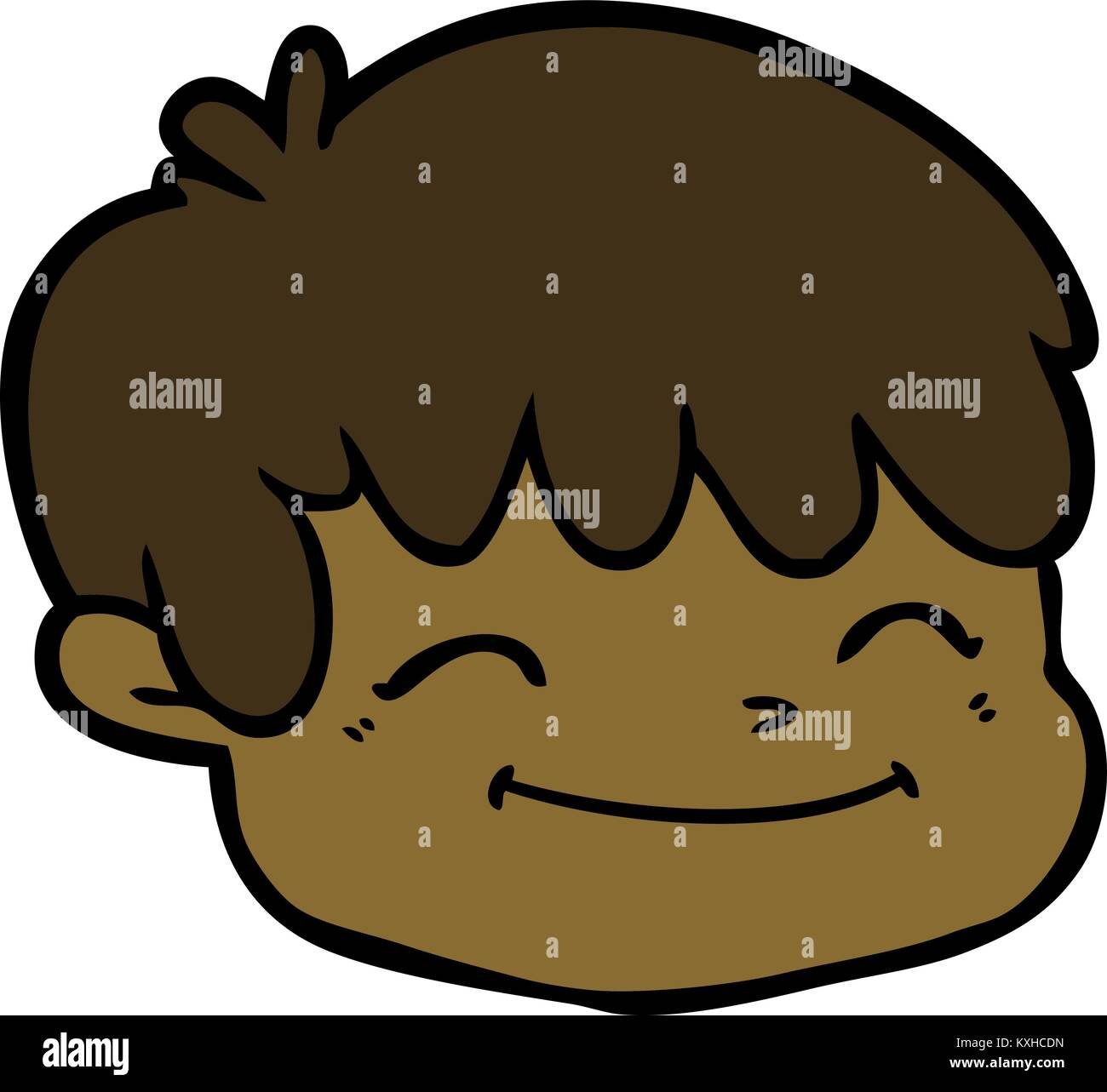 cartoon male face Stock Vector Image & Art - Alamy