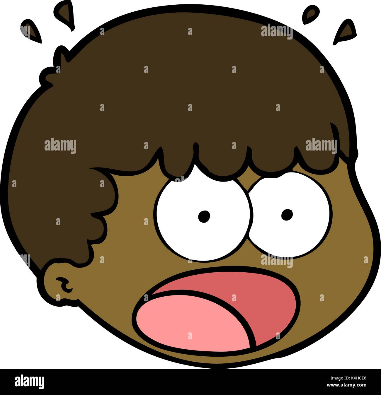 cartoon male face Stock Vector Image & Art - Alamy