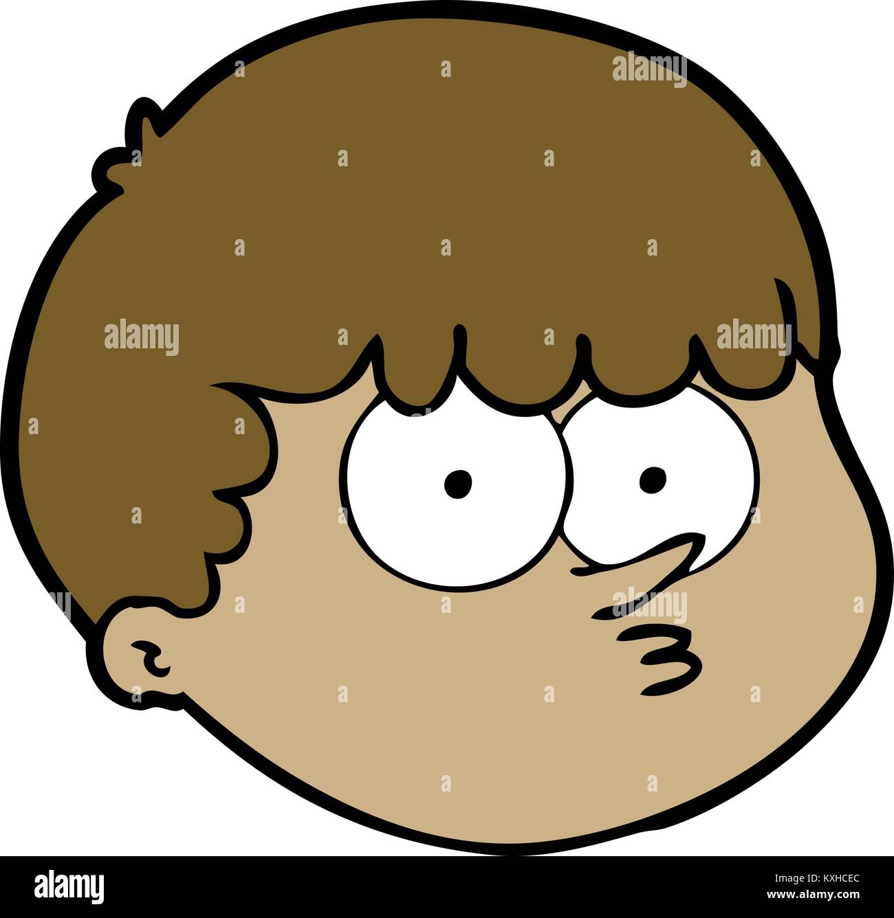 cartoon male face Stock Vector Image & Art - Alamy