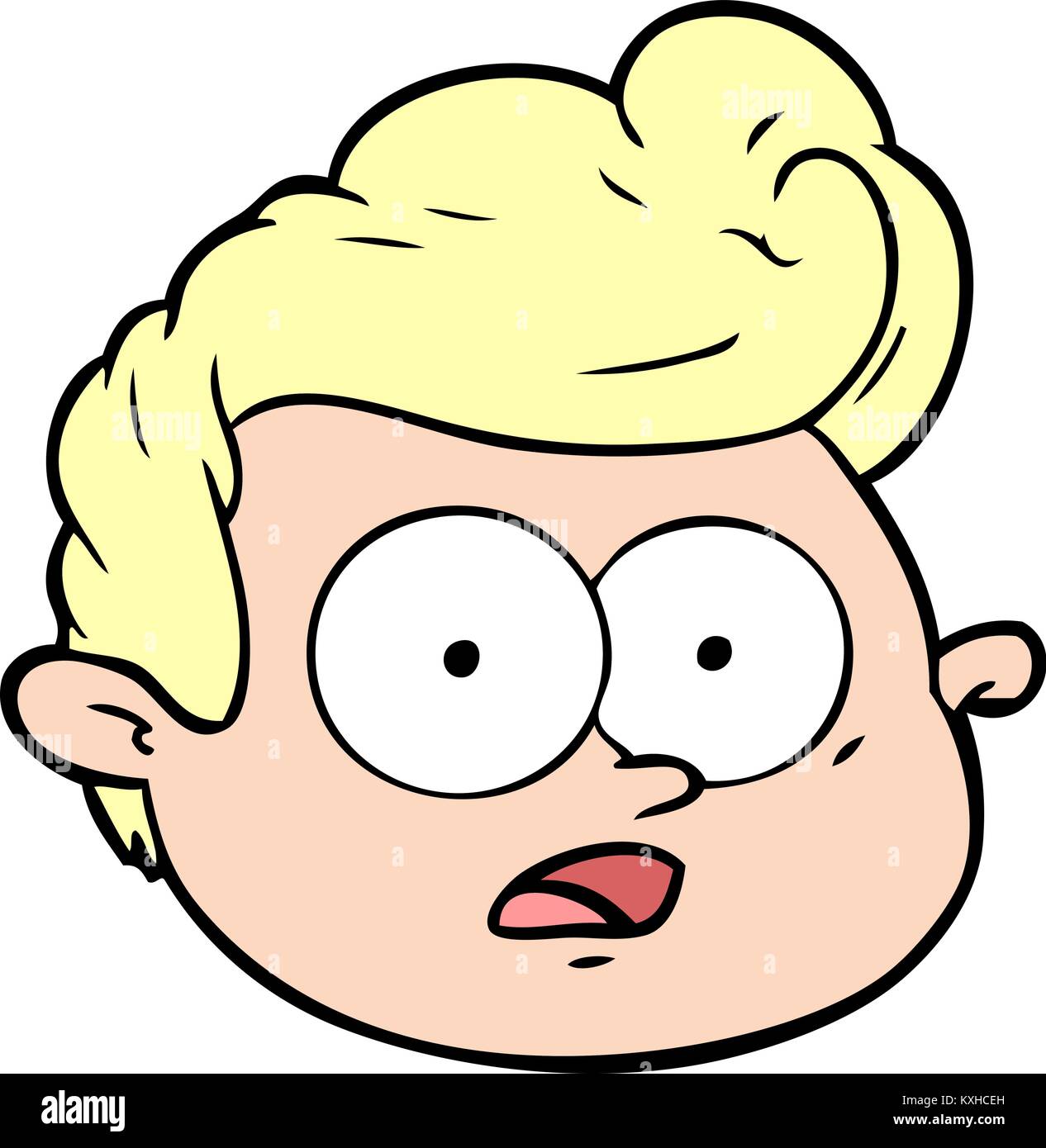 cartoon male face Stock Vector Image & Art - Alamy