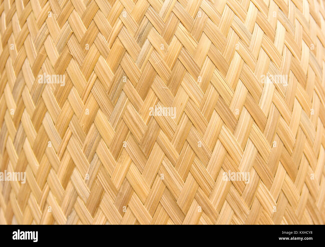 Handcraft bamboo basket weave texture and background Stock Photo - Alamy