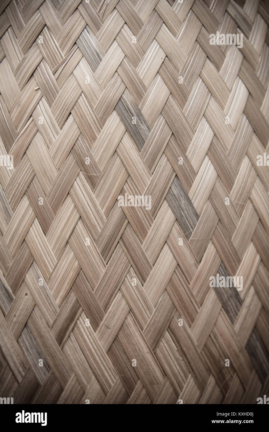 Handcraft bamboo basket weave texture and background Stock Photo - Alamy
