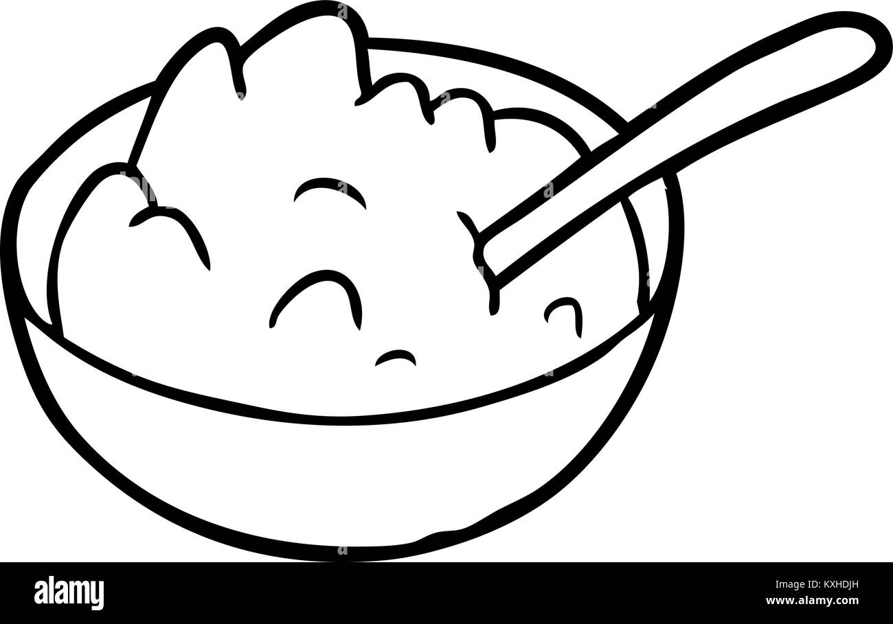 Black porridge Black and White Stock Photos & Images - Alamy