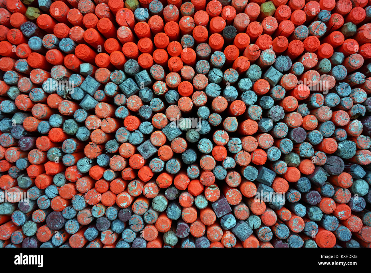 Rows of logs hi-res stock photography and images - Alamy