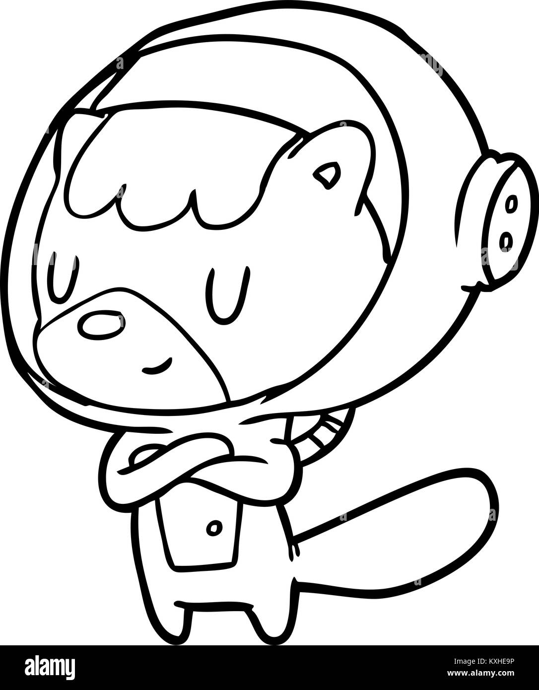 Cute animals bear cat Black and White Stock Photos & Images - Alamy