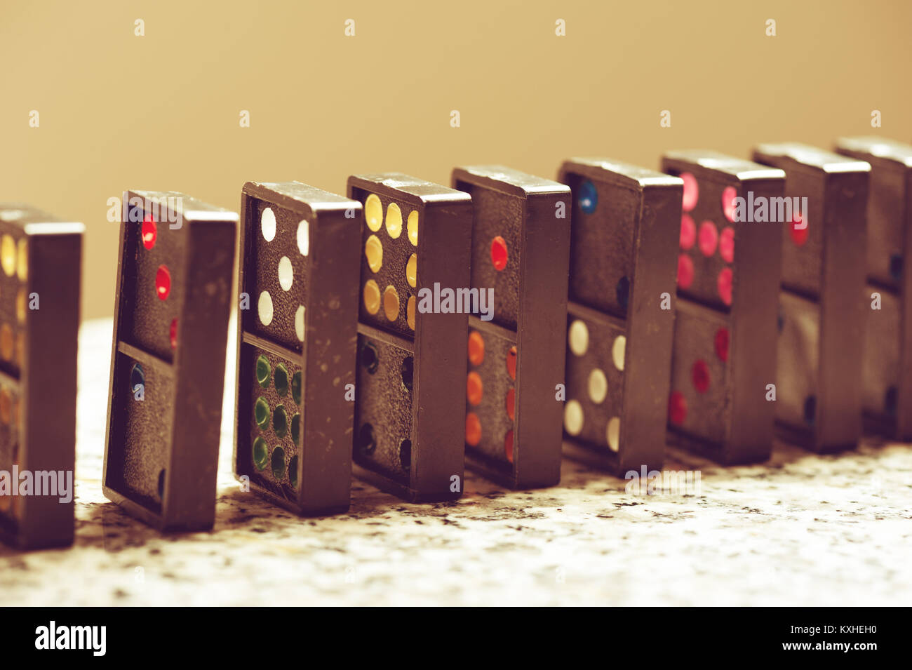 Dominoes. Dominoes is a game played with rectangular "domino" tiles ...