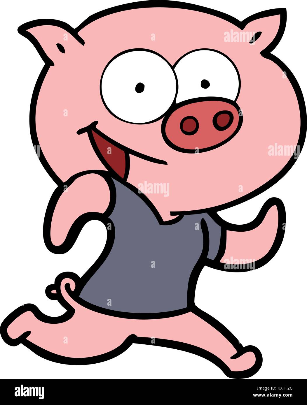 Cartoon animals exercising hi-res stock photography and images - Alamy