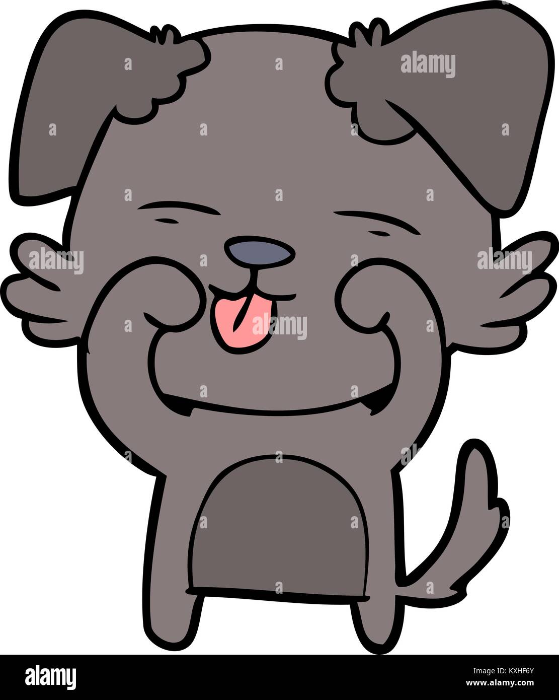 cartoon dog rubbing eyes Stock Vector Image & Art - Alamy