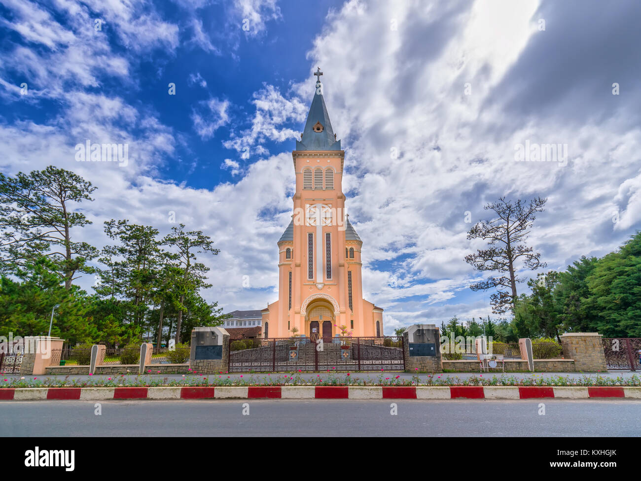 Cathedral chicken. This is the famous ancient architecture, where ...