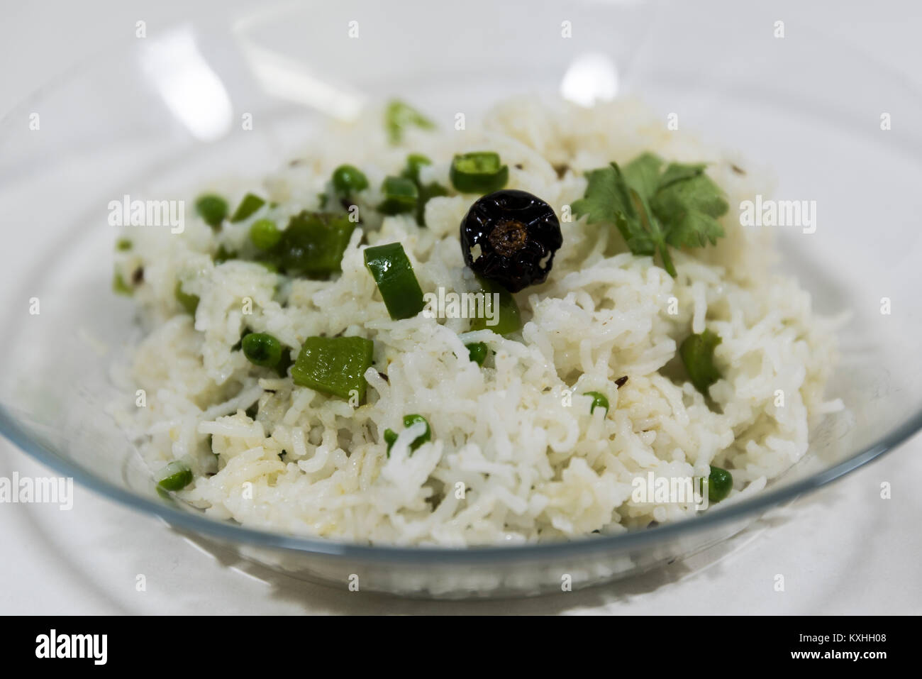 Mix Vegetable rice - Indian cuisine Stock Photo - Alamy