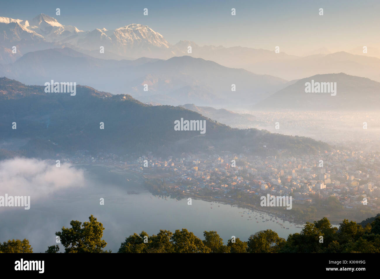 Nepal hills and mountains in the background hi-res stock photography ...