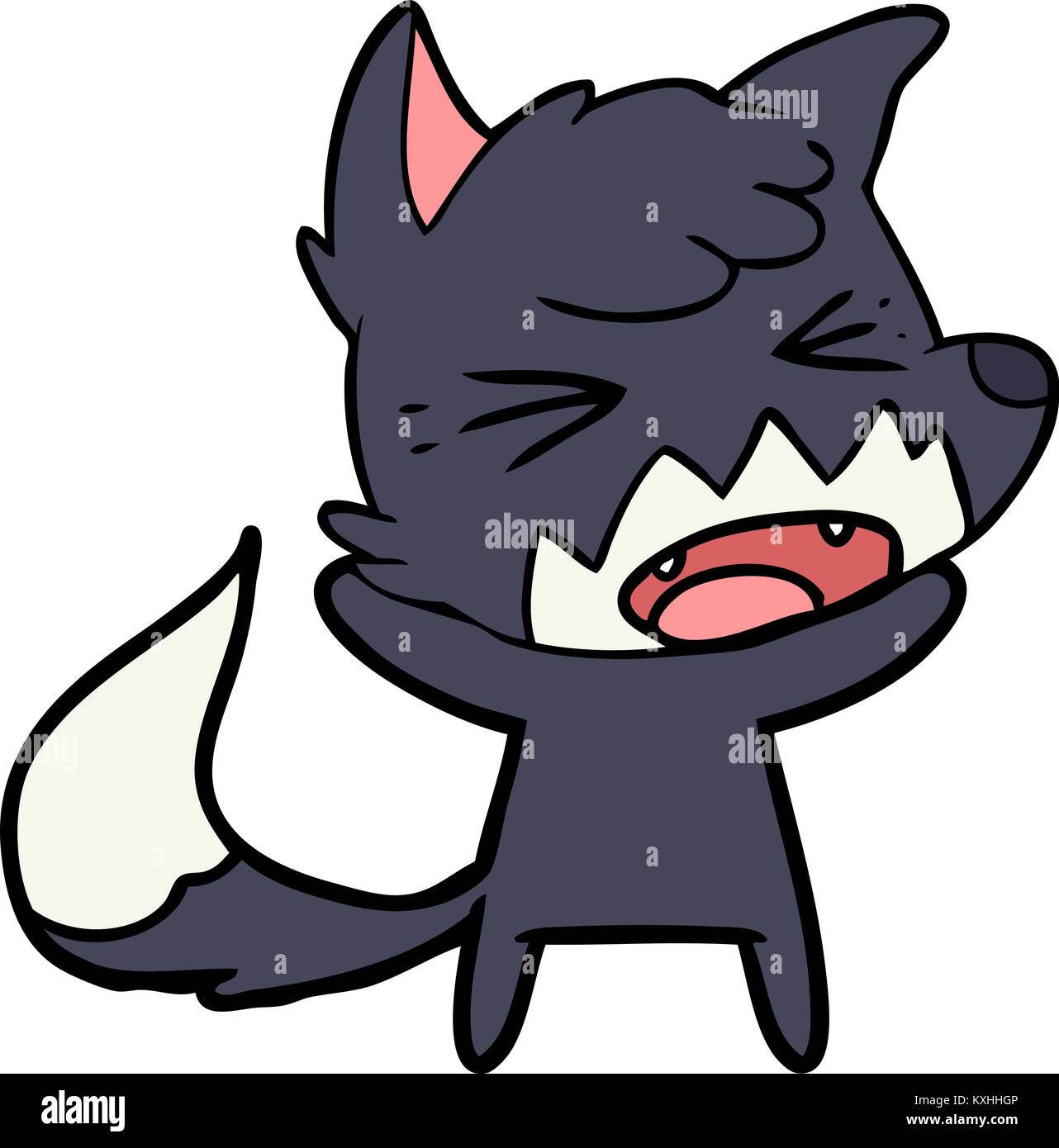 angry cartoon fox Stock Vector Image & Art - Alamy