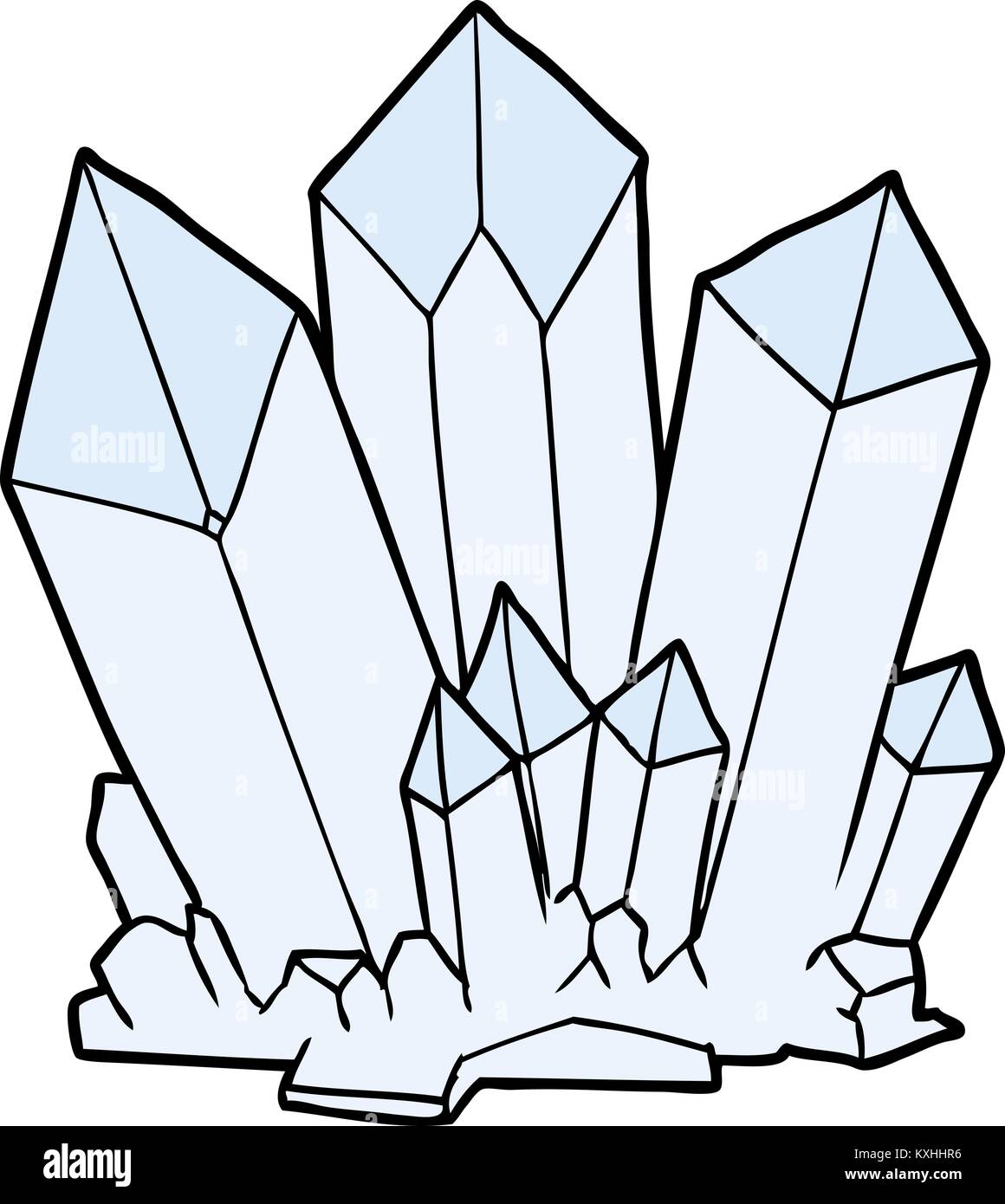 cartoon crystals Stock Vector Image & Art - Alamy