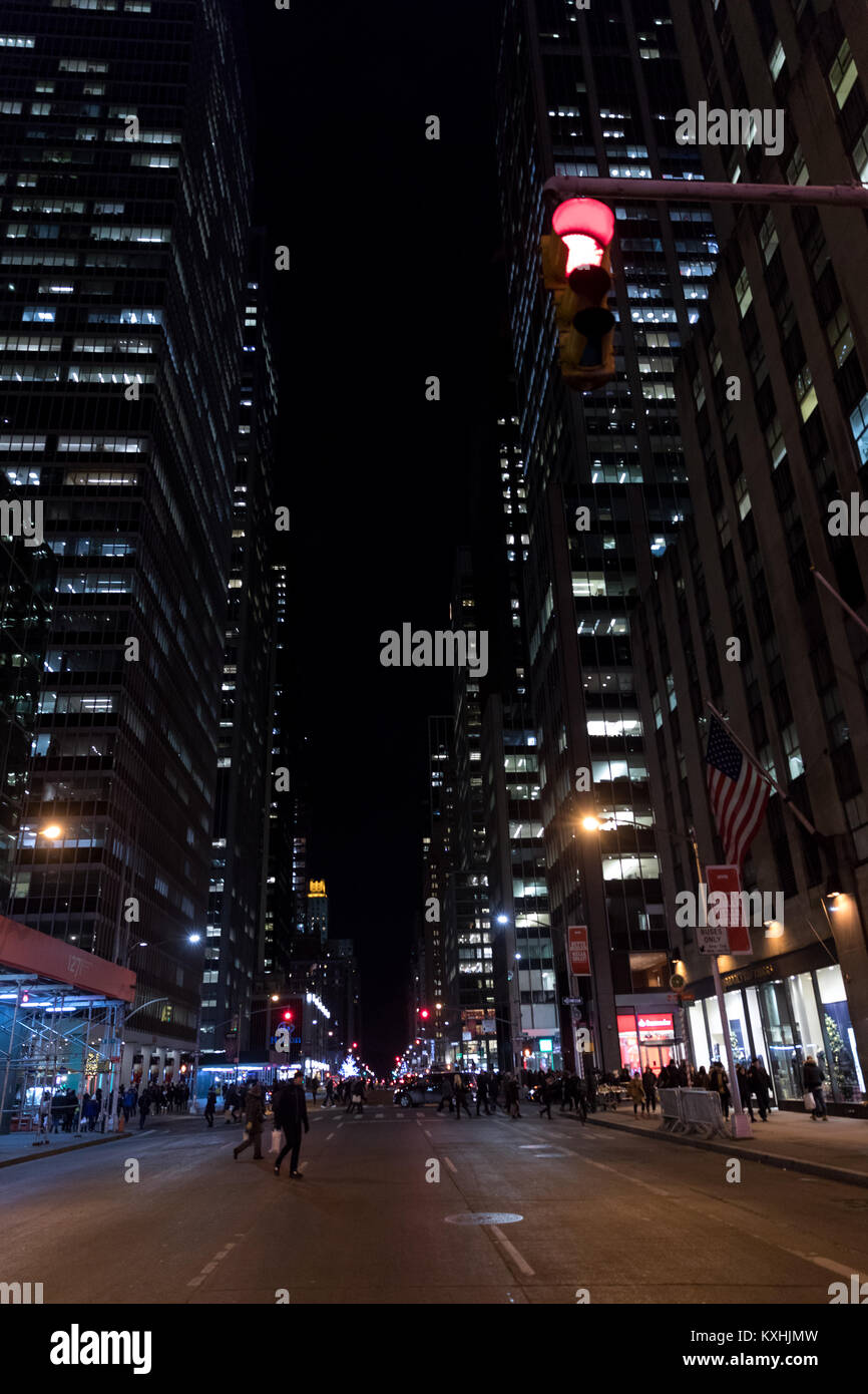 Busy tourist intersection of commerce Advertisements and a famous ...