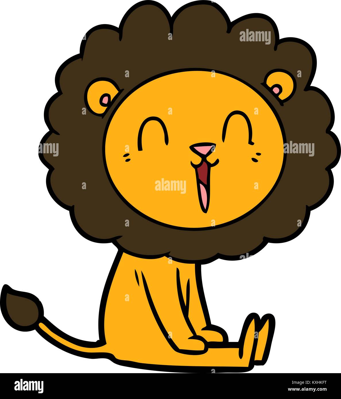 Laughing Lion Animation