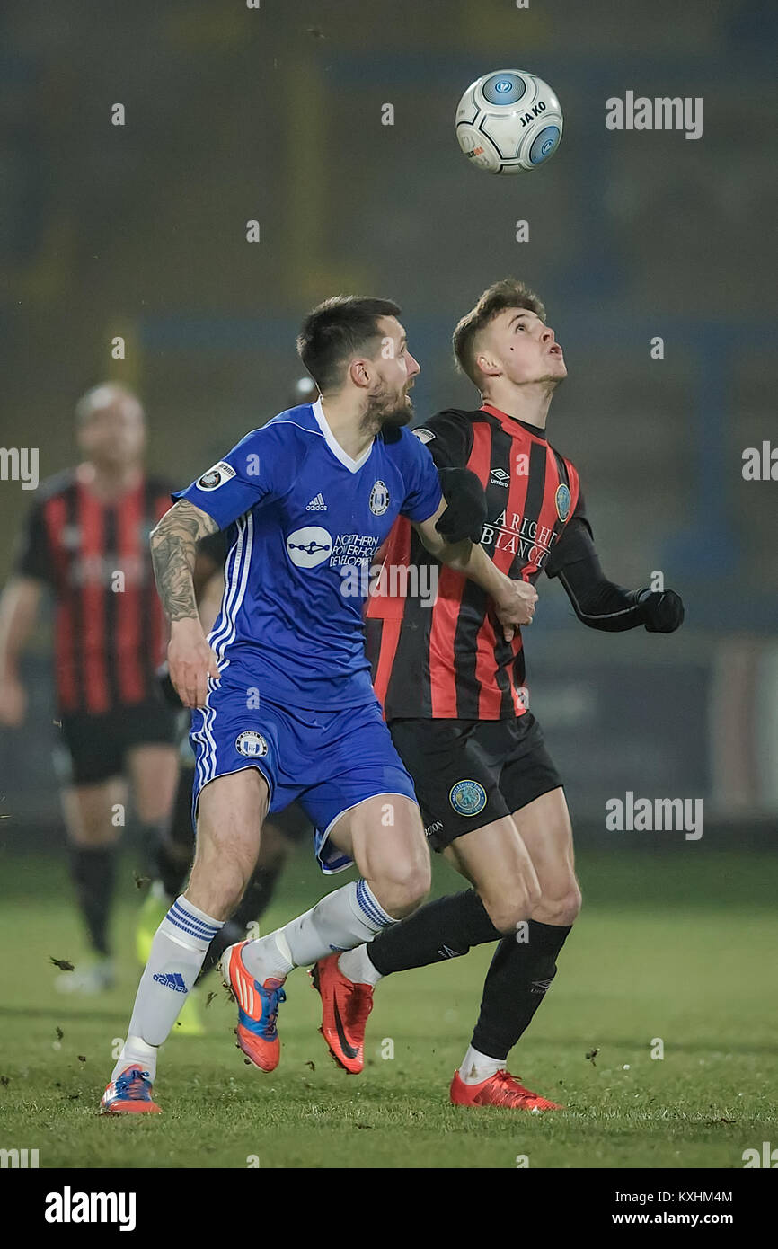 Scott Burgess during FC Halifax Town v Macclesfield in the FA Trophy ...