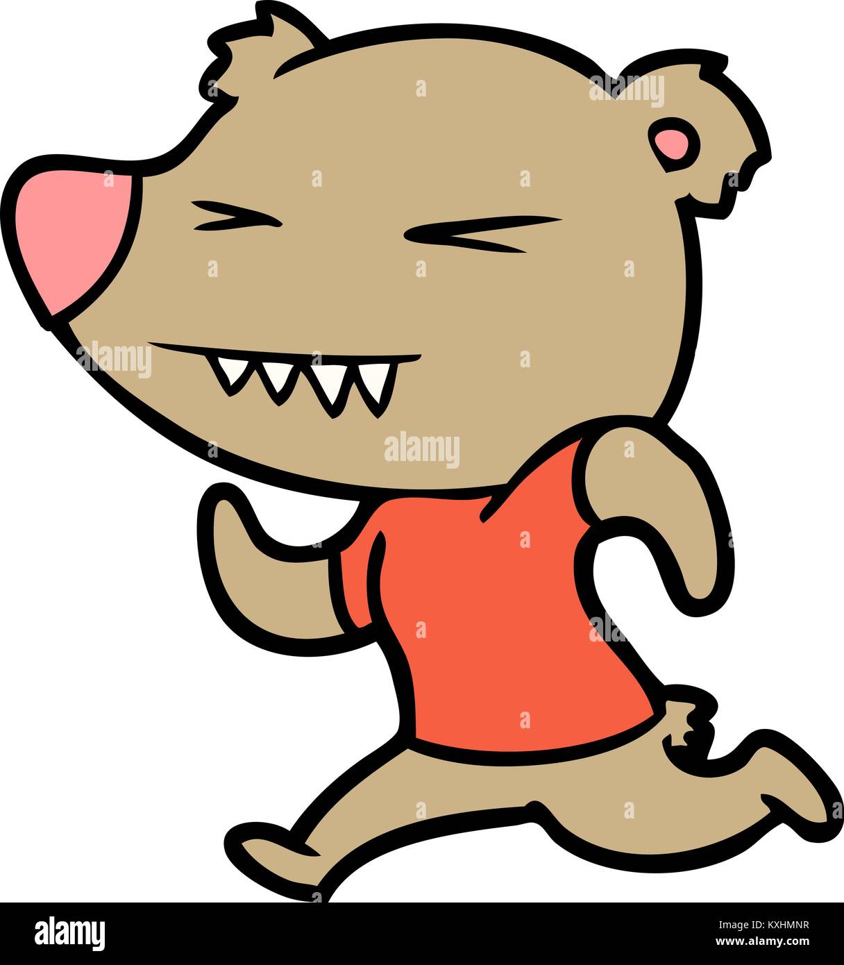 Angry Bear Running High Resolution Stock Photography and Images - Alamy