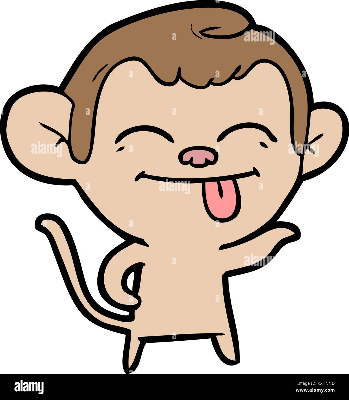 Rude monkey hi-res stock photography and images - Alamy