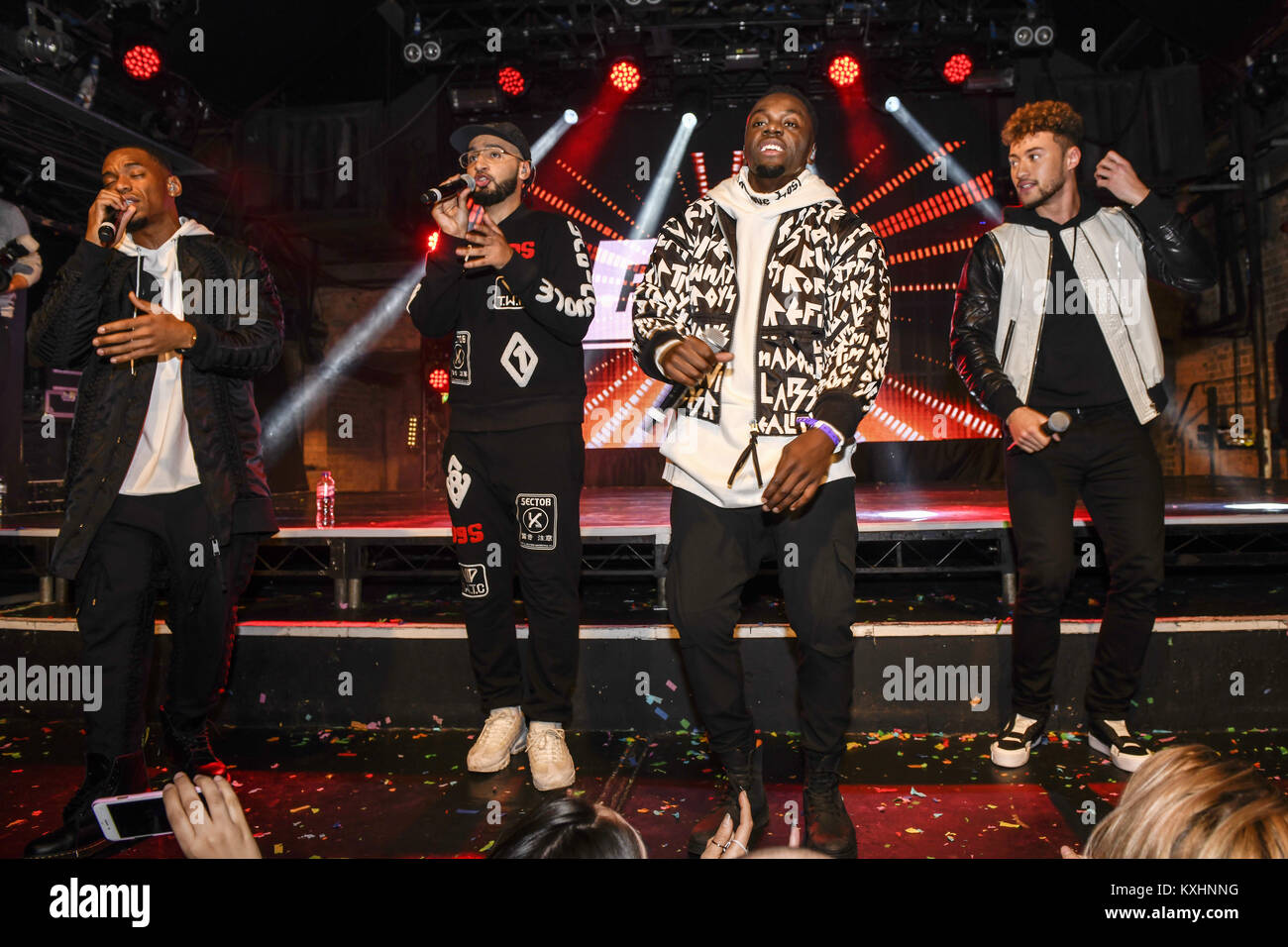 X Factor winners Rak-Su play their first night club gig at G-A-Y in ...