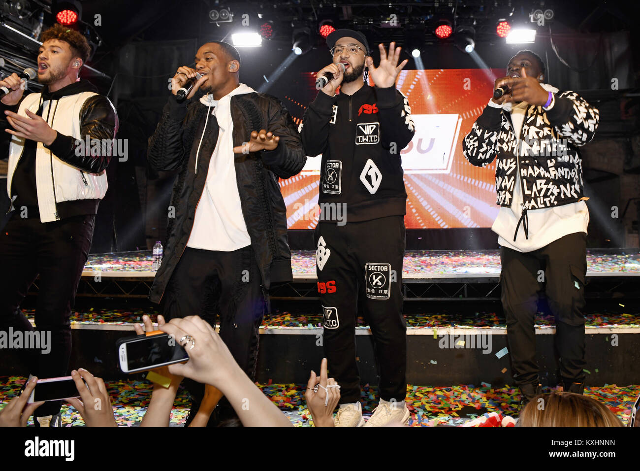 X Factor winners Rak-Su play their first night club gig at G-A-Y in ...