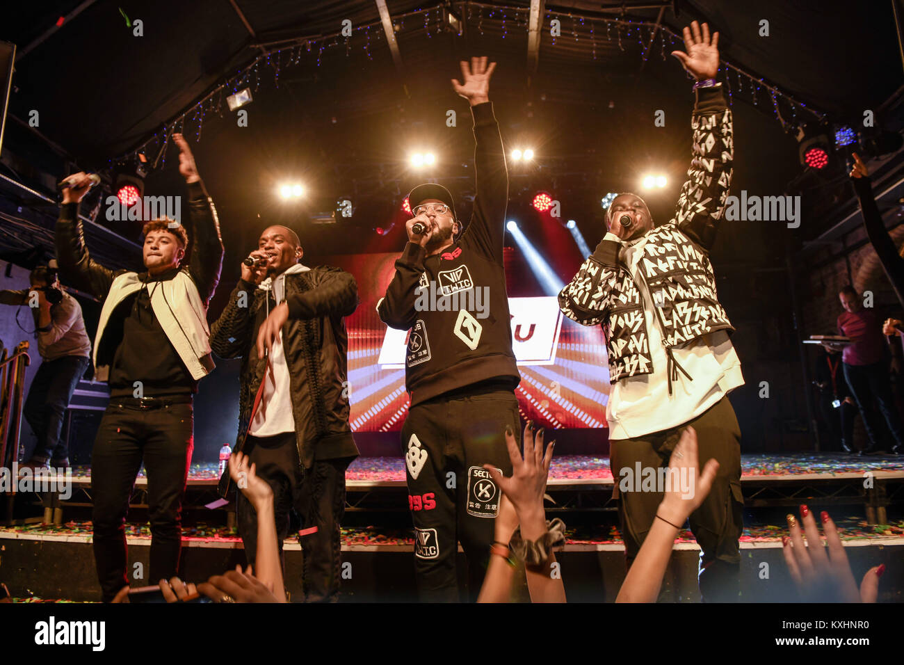 X Factor winners Rak-Su play their first night club gig at G-A-Y in ...