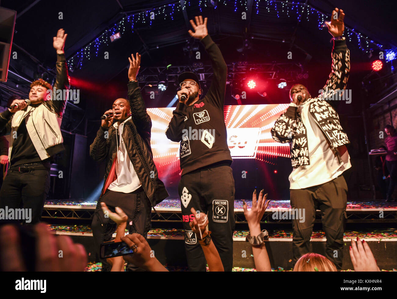 X Factor winners Rak-Su play their first night club gig at G-A-Y in ...