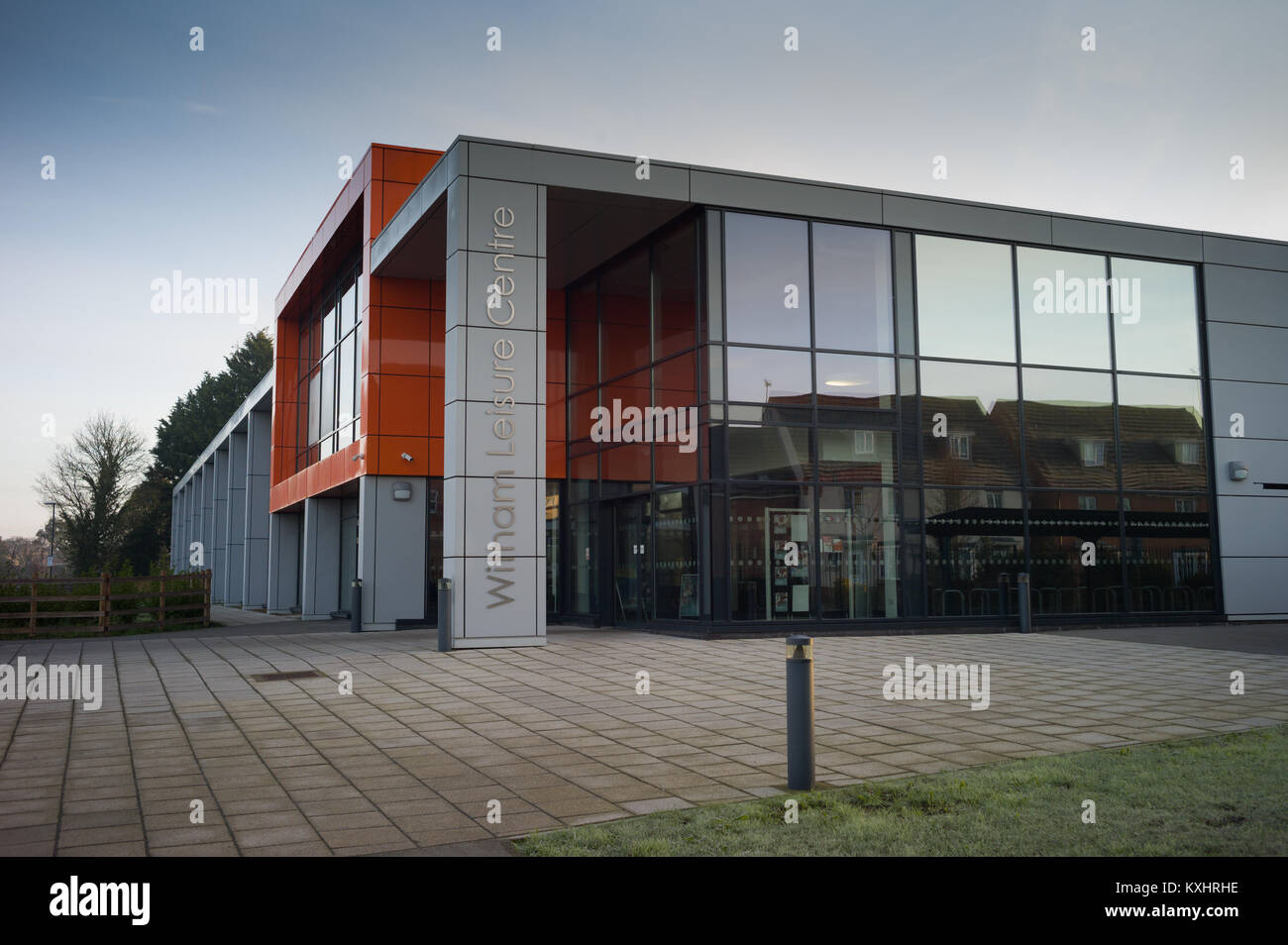 Witham Sports Centre Stock Photo - Alamy