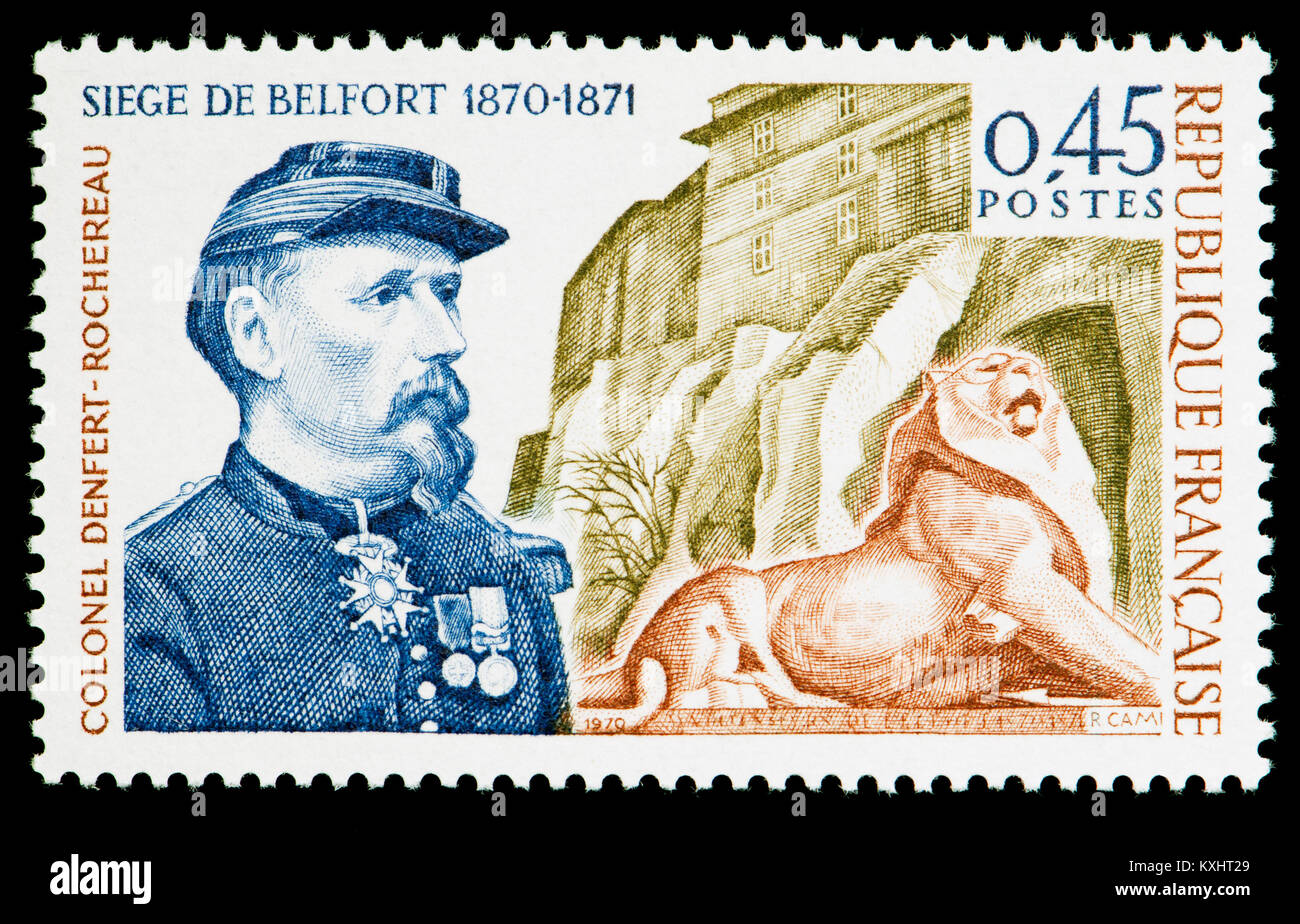 Colonel denfert rochereau hi-res stock photography and images - Alamy