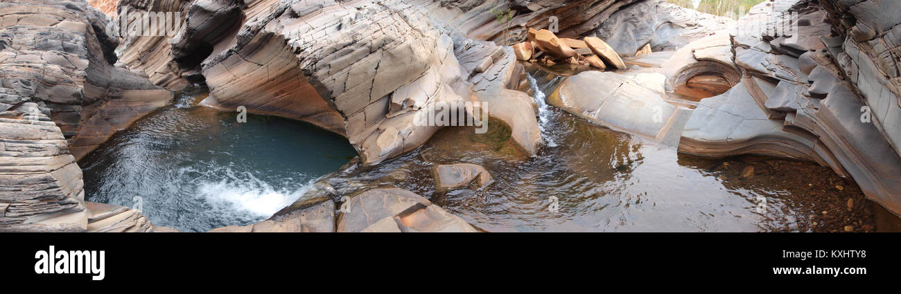 Hammersley gorge, karijini national park, Australia Stock Photo - Alamy