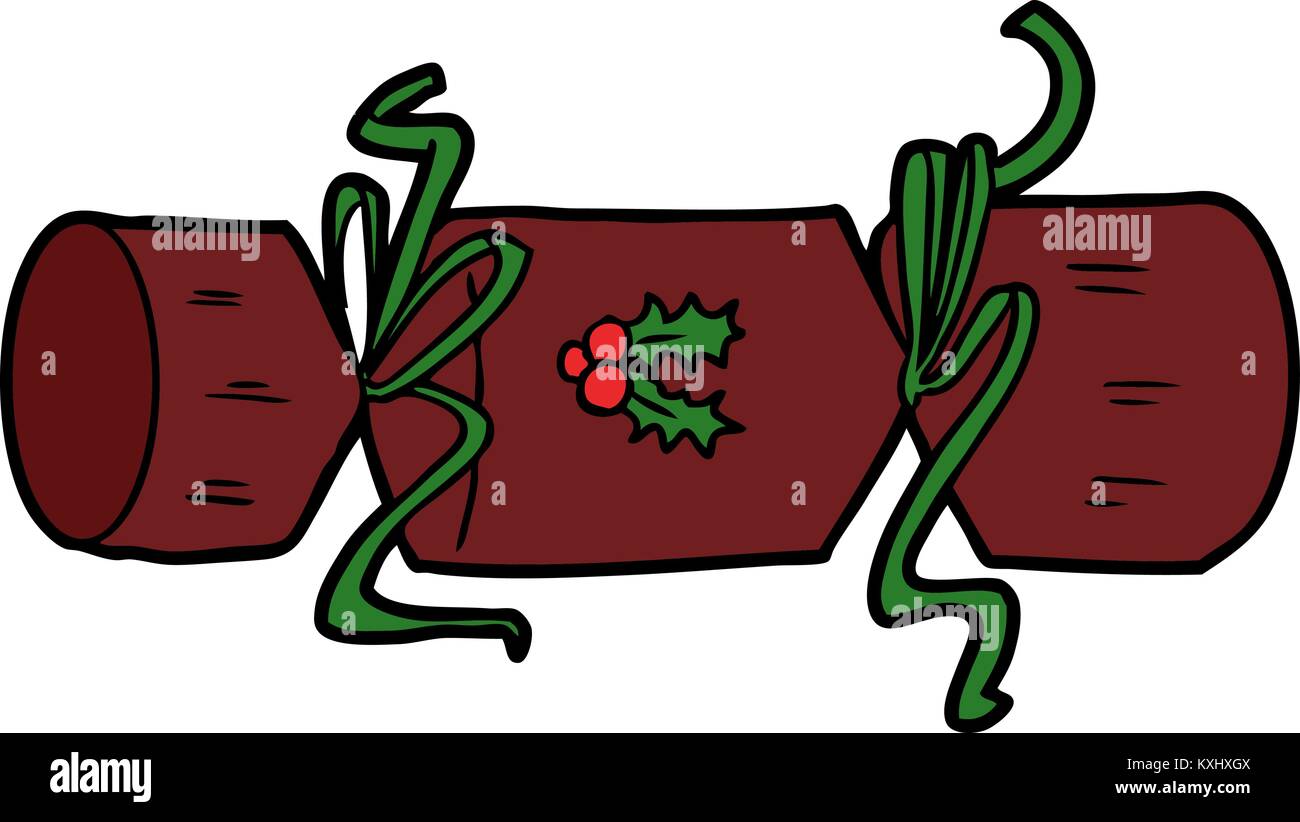 xmas cracker cartoon Stock Vector Image & Art - Alamy