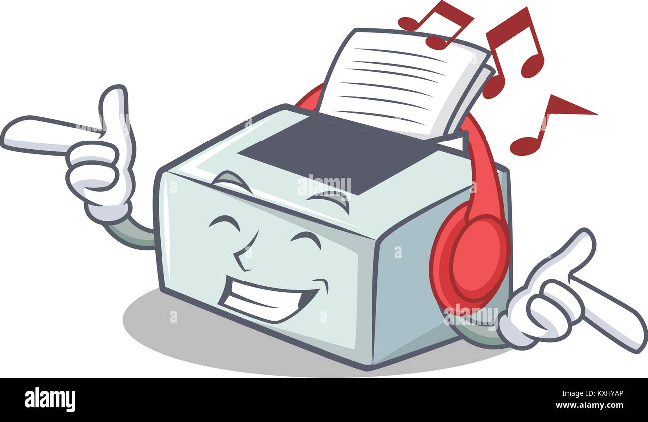 Output headphone Stock Vector Images - Alamy