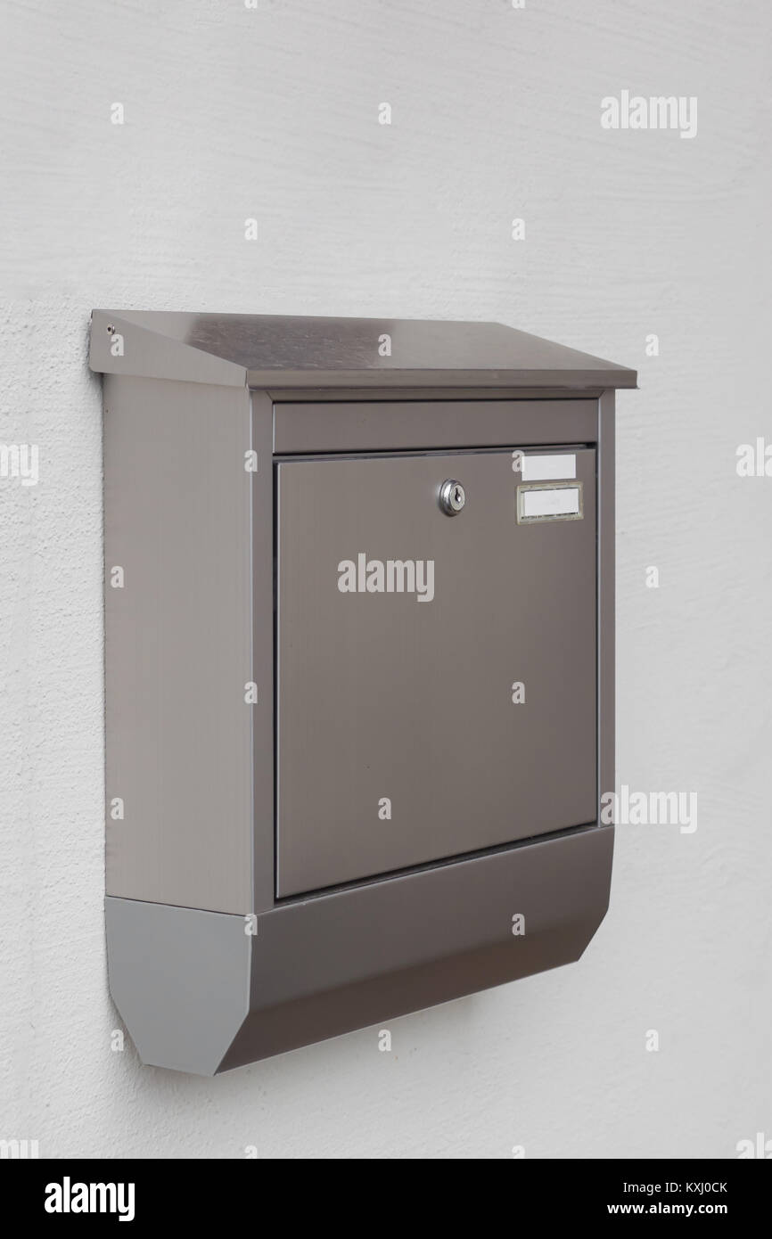 Silver postbox hi-res stock photography and images - Alamy