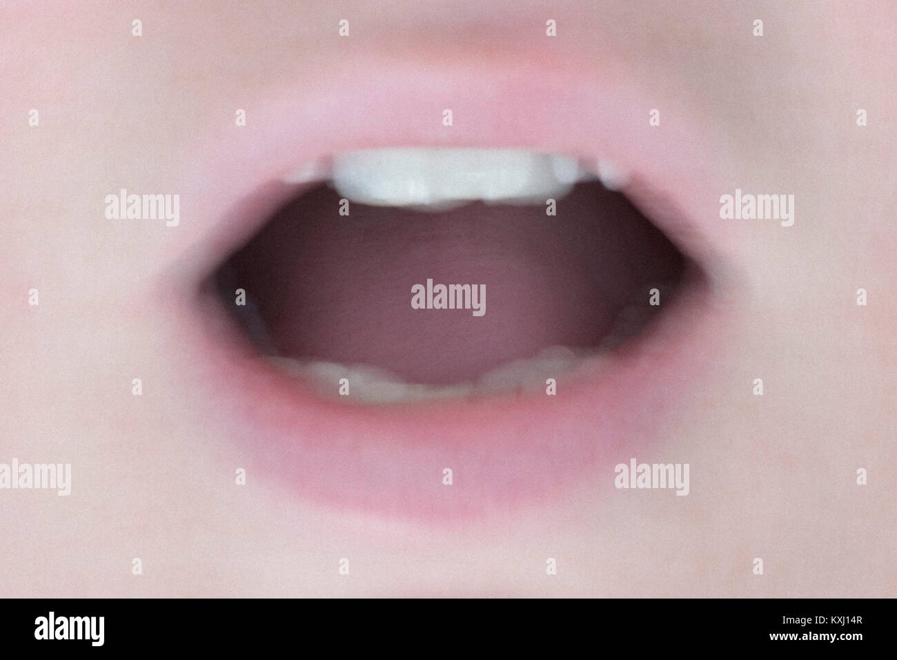 Close up of woman's mouth opened Stock Photo - Alamy