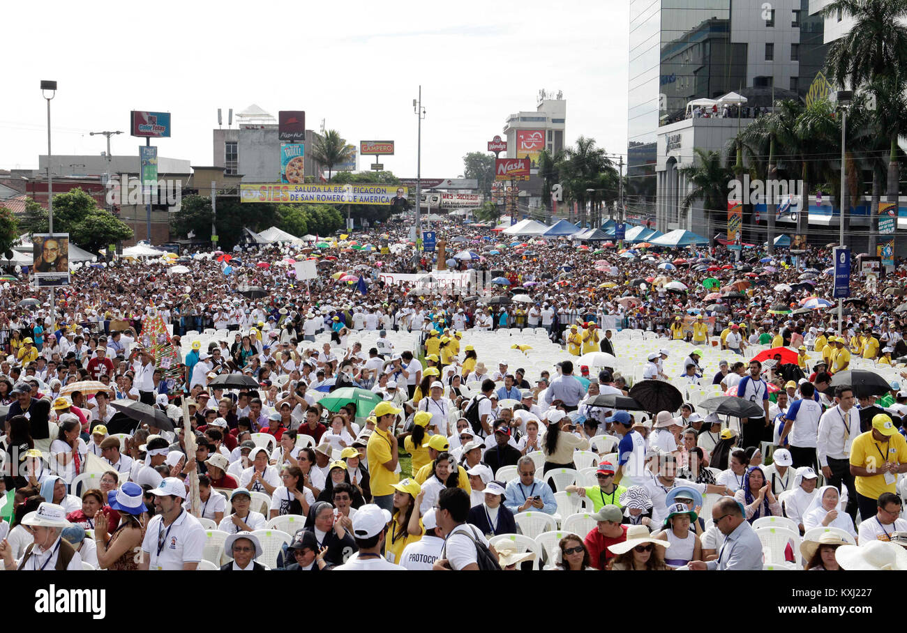 Beatification ceremony of Monseñor Romero, a Roman Catholic event ...