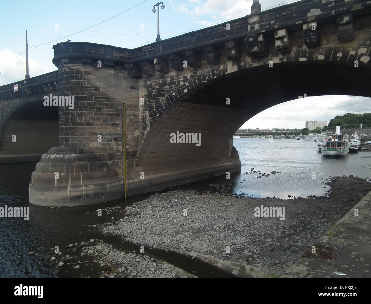 The Augustus Bridge, located in Dresden, Germany, is a significant ...