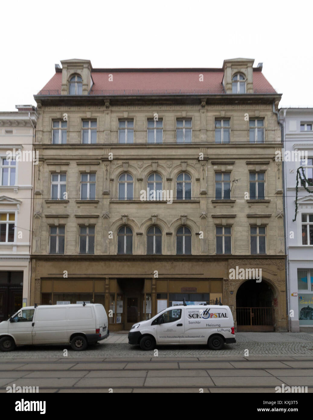 A photograph of a building located at 25 Berliner Street in Görlitz ...