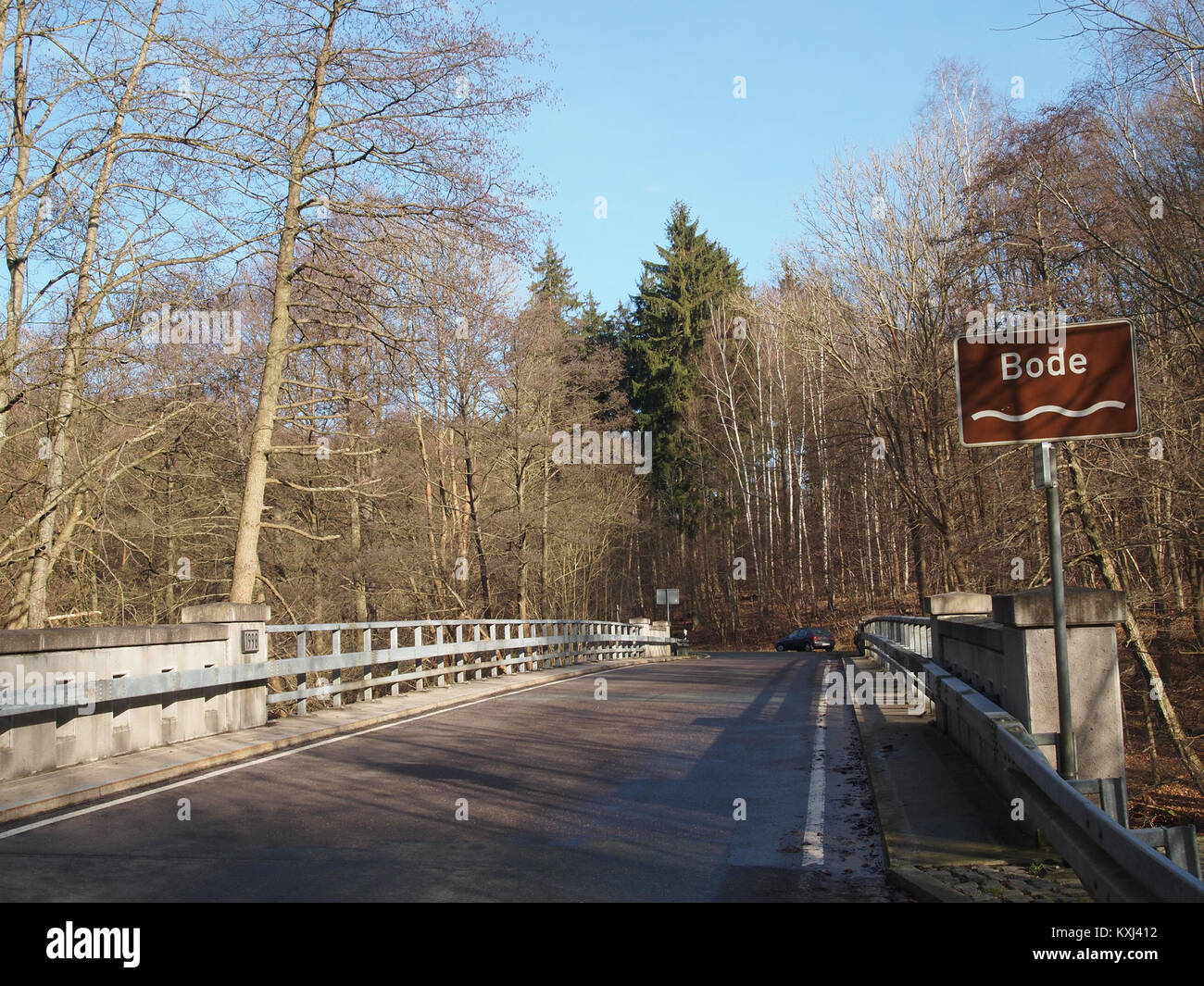 Bodebrücke 1 L94 Stock Photo - Alamy