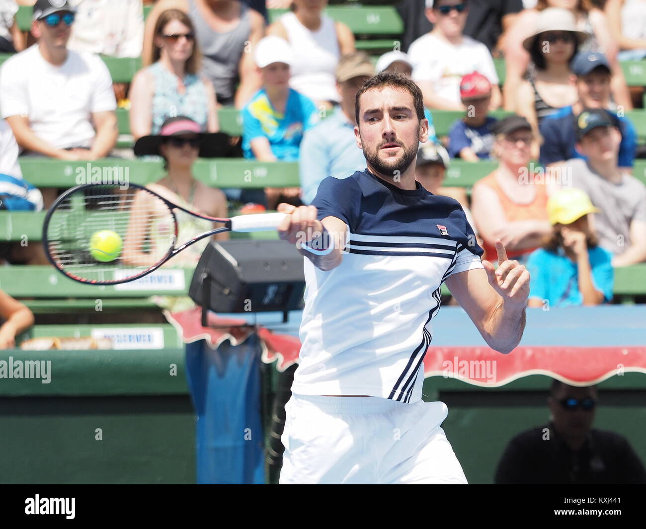 Marin cilic hard court tennis hi-res stock photography and images - Alamy