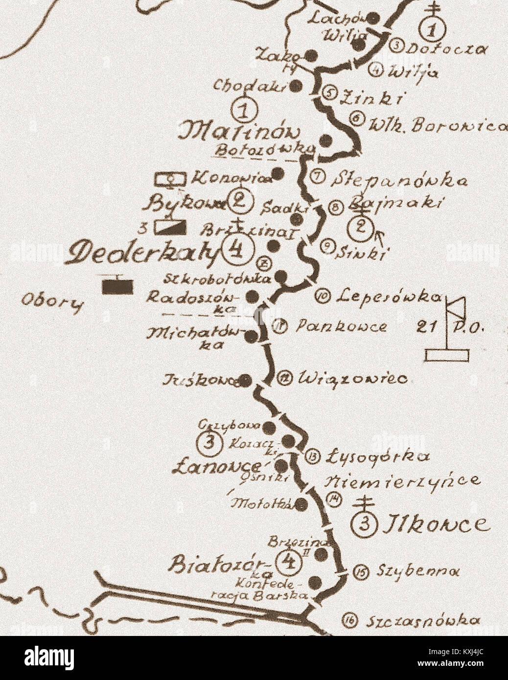 Polish borders 20th century hi-res stock photography and images - Alamy