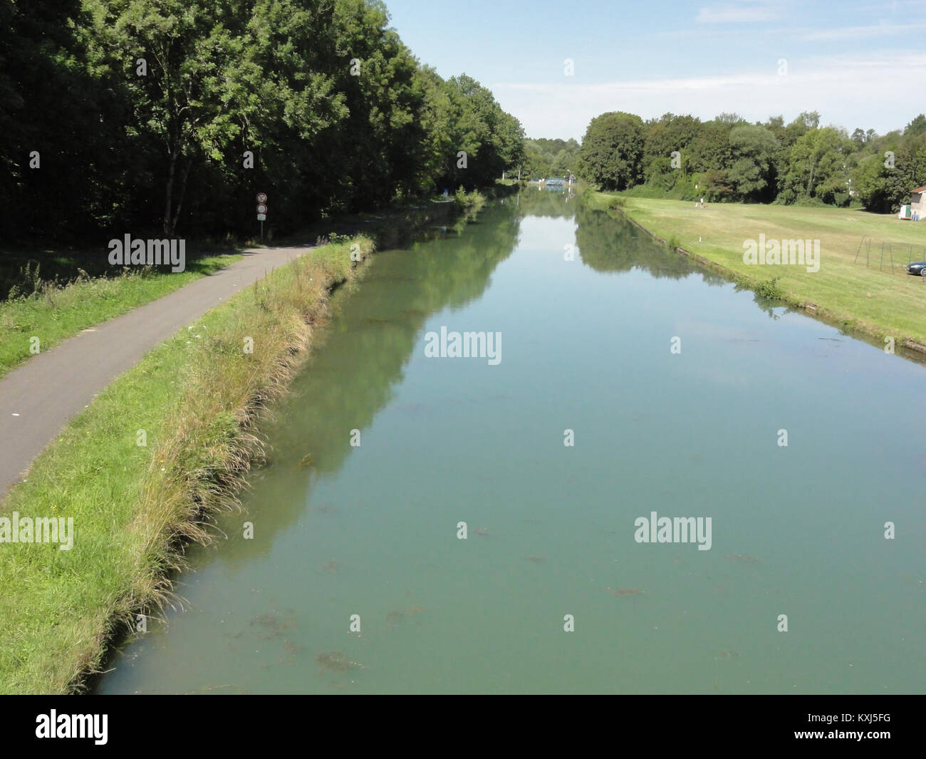 This image represents the village of Ancerville in Meuse, France, along ...