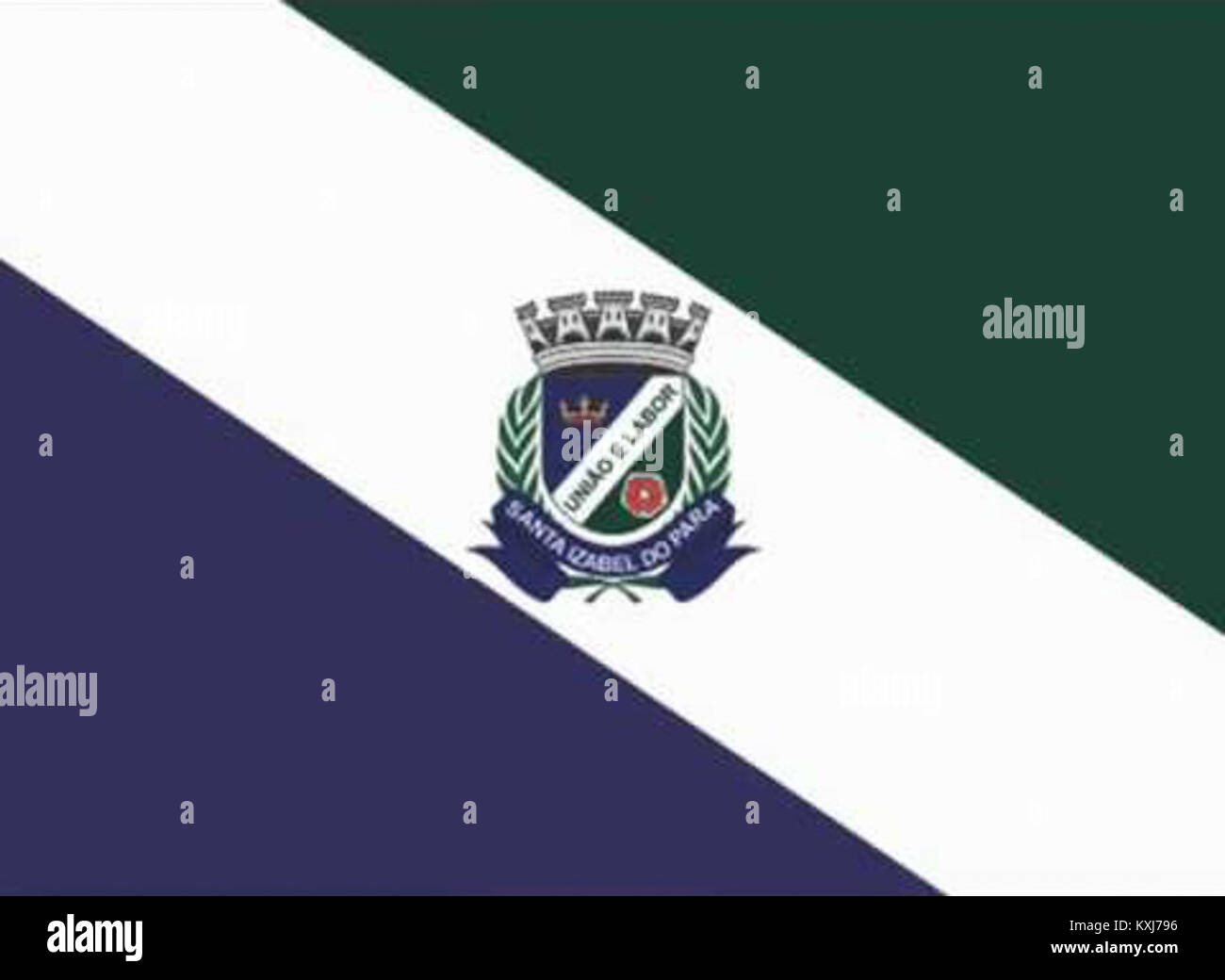 Bandeira de Santa Izabel do Pará Stock Photo - Alamy